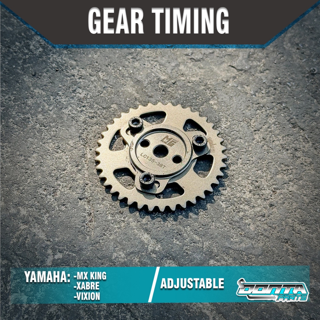 Jual Gear timing gear sentrik noken as adjusteble yamaha mxking xabre ...