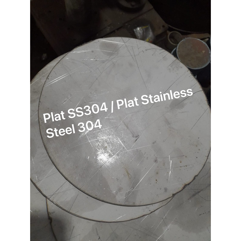 Jual Plat Bulat Stainless Steel Ss304 T5mm x Diameter 250mm | Shopee ...