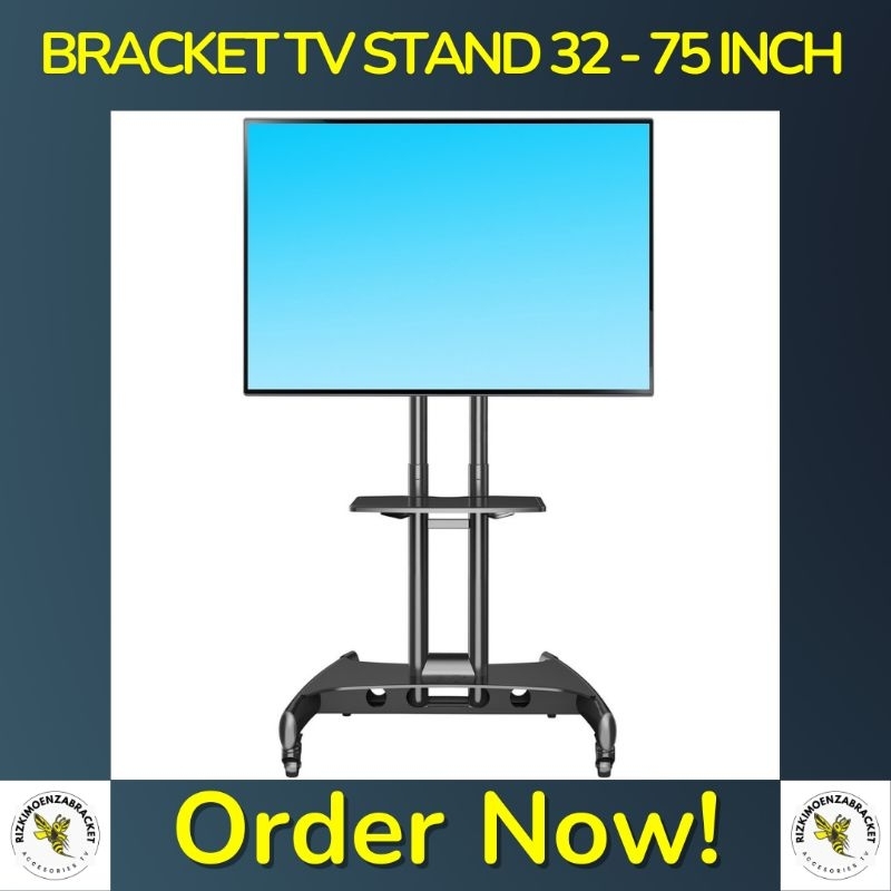 Jual Bracket Braket Breket Standing TV LED Stand 32 40 43 50 55 60 65 ...