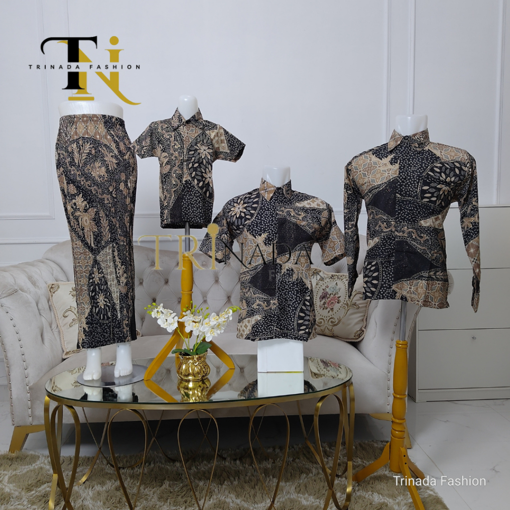 Jual Trinada Fashion (SR Coksu): Batik Set Keluarga / Batik Couple ...