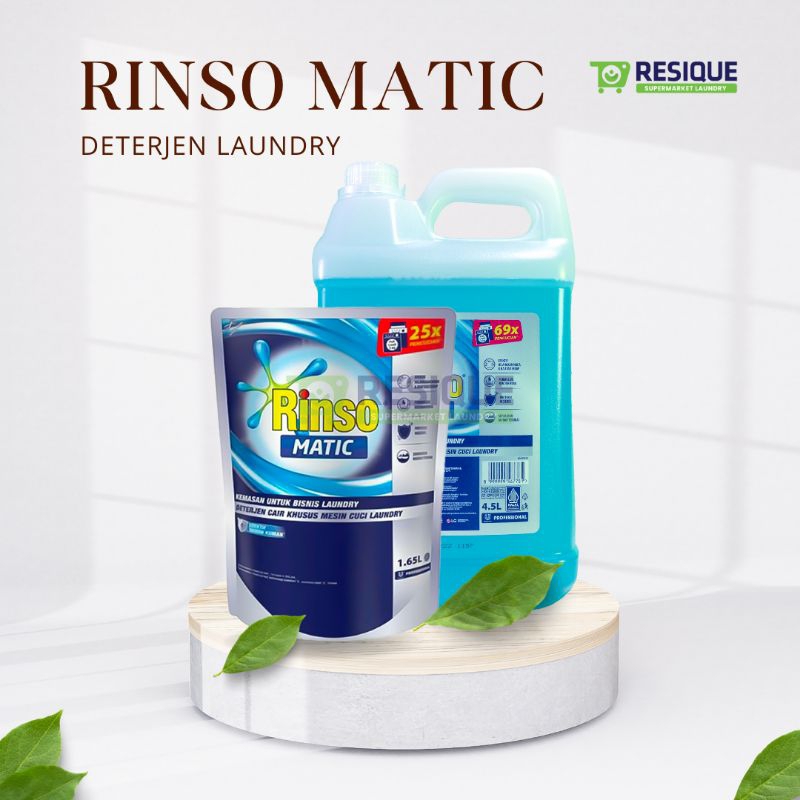 Jual Resique - Rinso Matic Profesional Deterjen | Shopee Indonesia