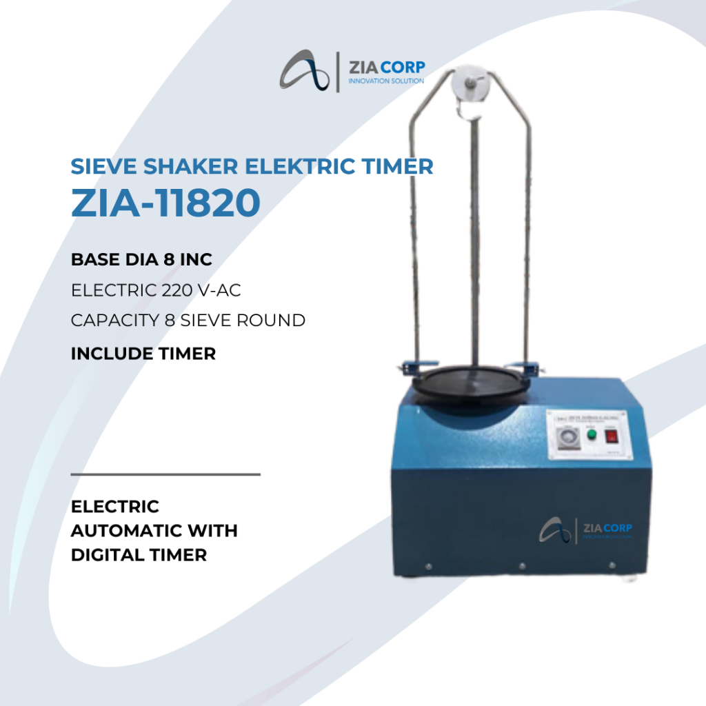 Jual ZIA CORP Sieve Shaker Elektrik Diameter 8 Inch (Mesin Pengayak ...