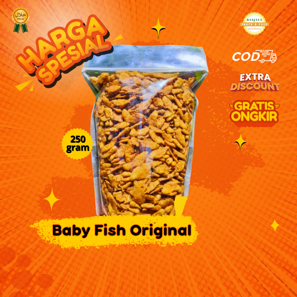 Jual IKAN CRISPY PEPETEK/BABY FISH CRISPY GORENG DADAKAN | Shopee Indonesia