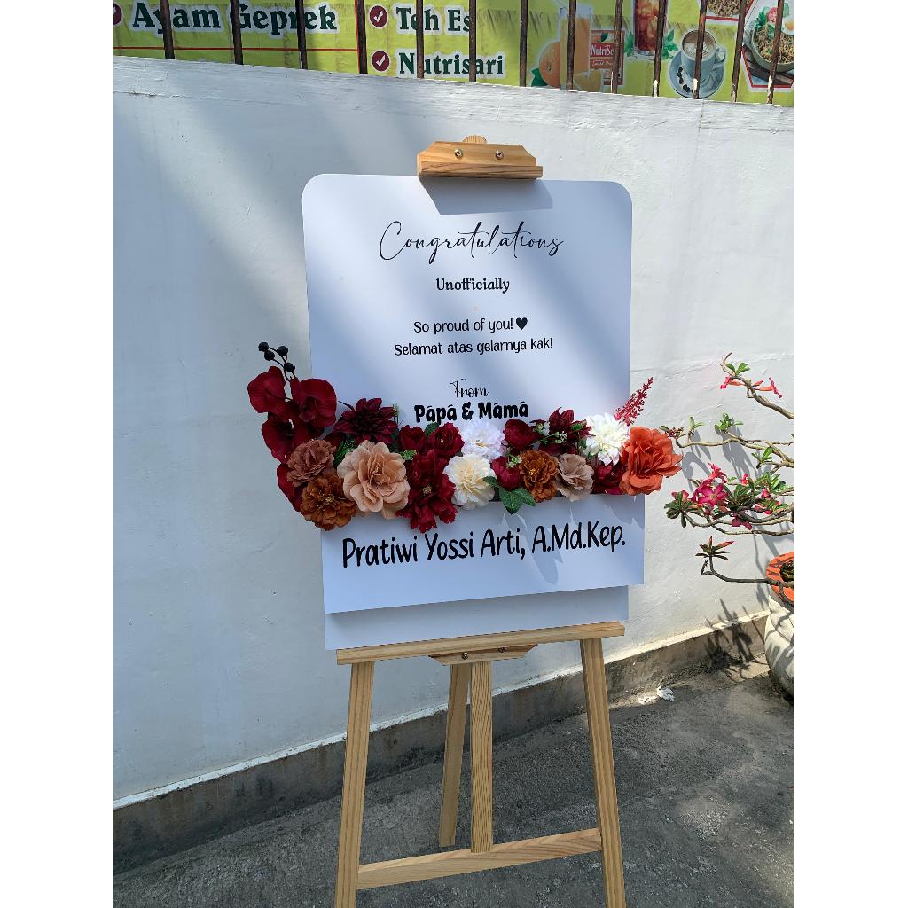Jual FLOWERBOX PVC 50x70cm USAHA PAPAN BUNGA KEKINIAN | Shopee Indonesia