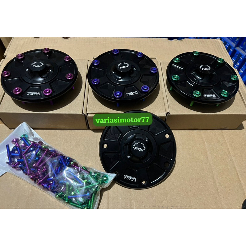 Jual Tutup Tangki TYGA Fuel Cap Ninja R RR SS ZX 150 Bahan Full ...