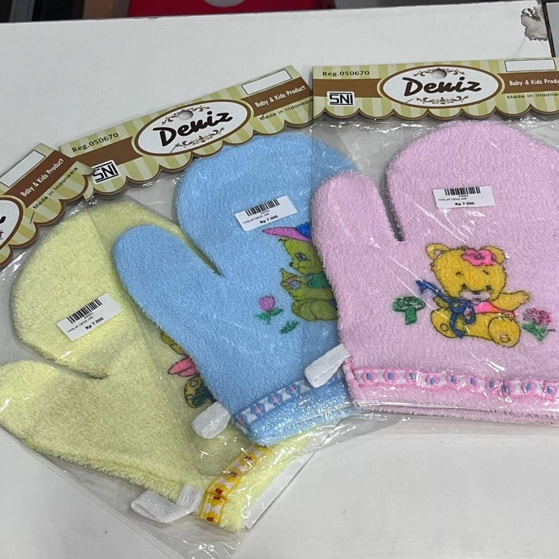 Jual WASLAP HANDUK DENIZ JARI DAN KOTAK | Shopee Indonesia