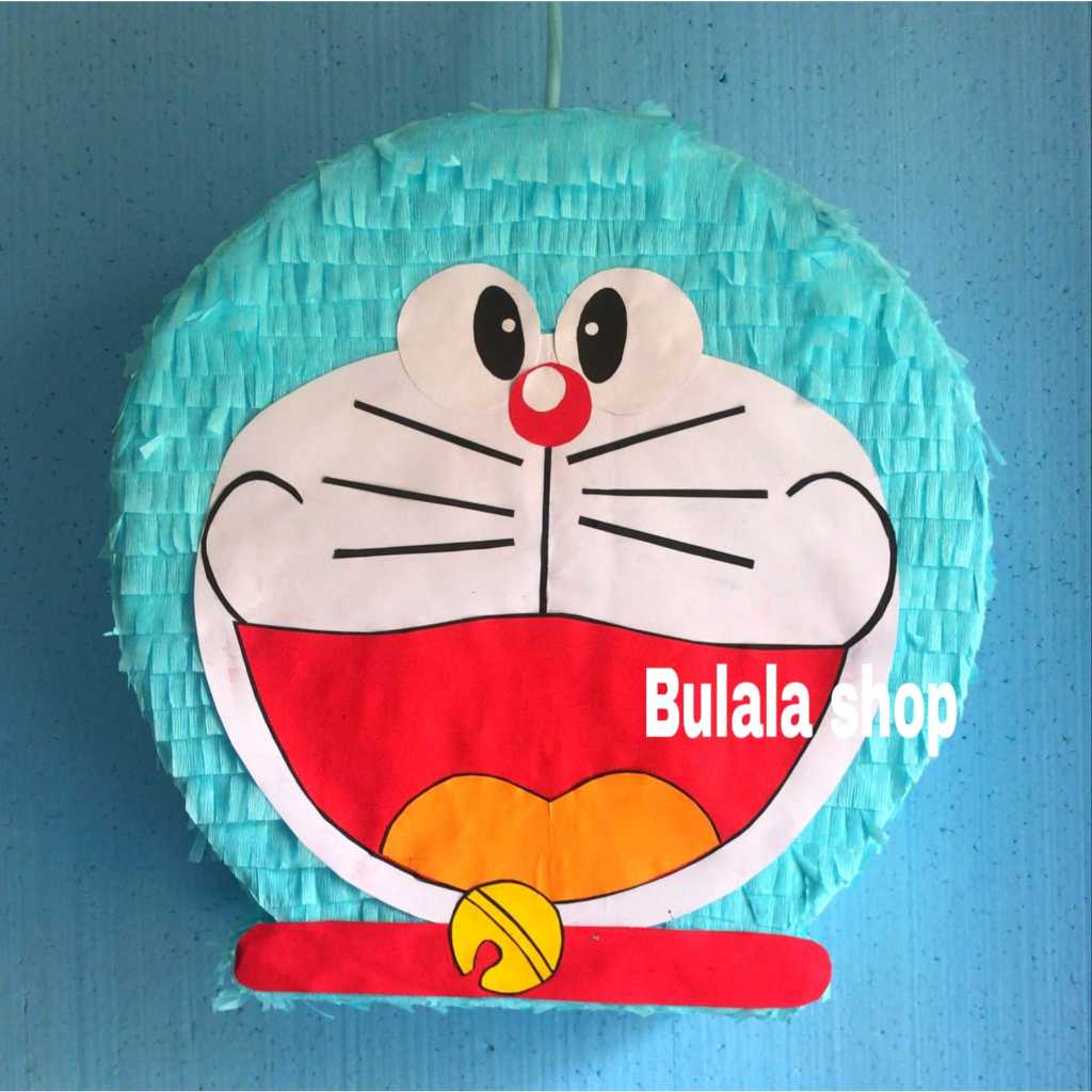 Jual Pinata Pukul/Pinata Ulang Tahun Karakter Motif Kepala Doraemon ...