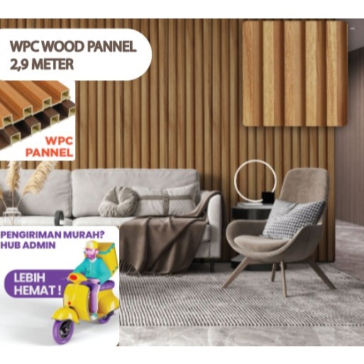 Jual WALL WPC WOOD PANEL WALLPANEL WPC PVC KAYU DINDING UKURAN 16CM x 2,9 METER KETEBALAN 18 MM ...