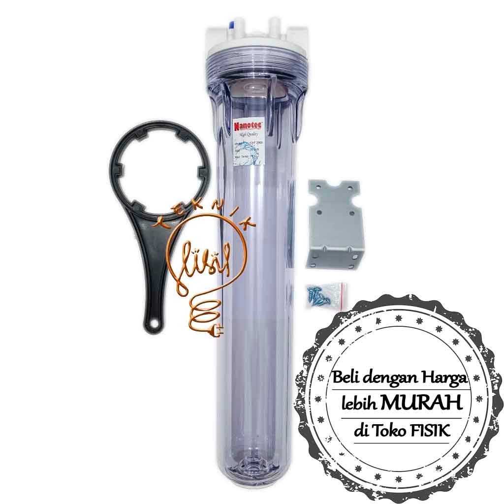 Jual [LISIL TEKNIK] HOUSING FILTER AIR NANOTEC 20 INCH TABUNG SARINGAN ...