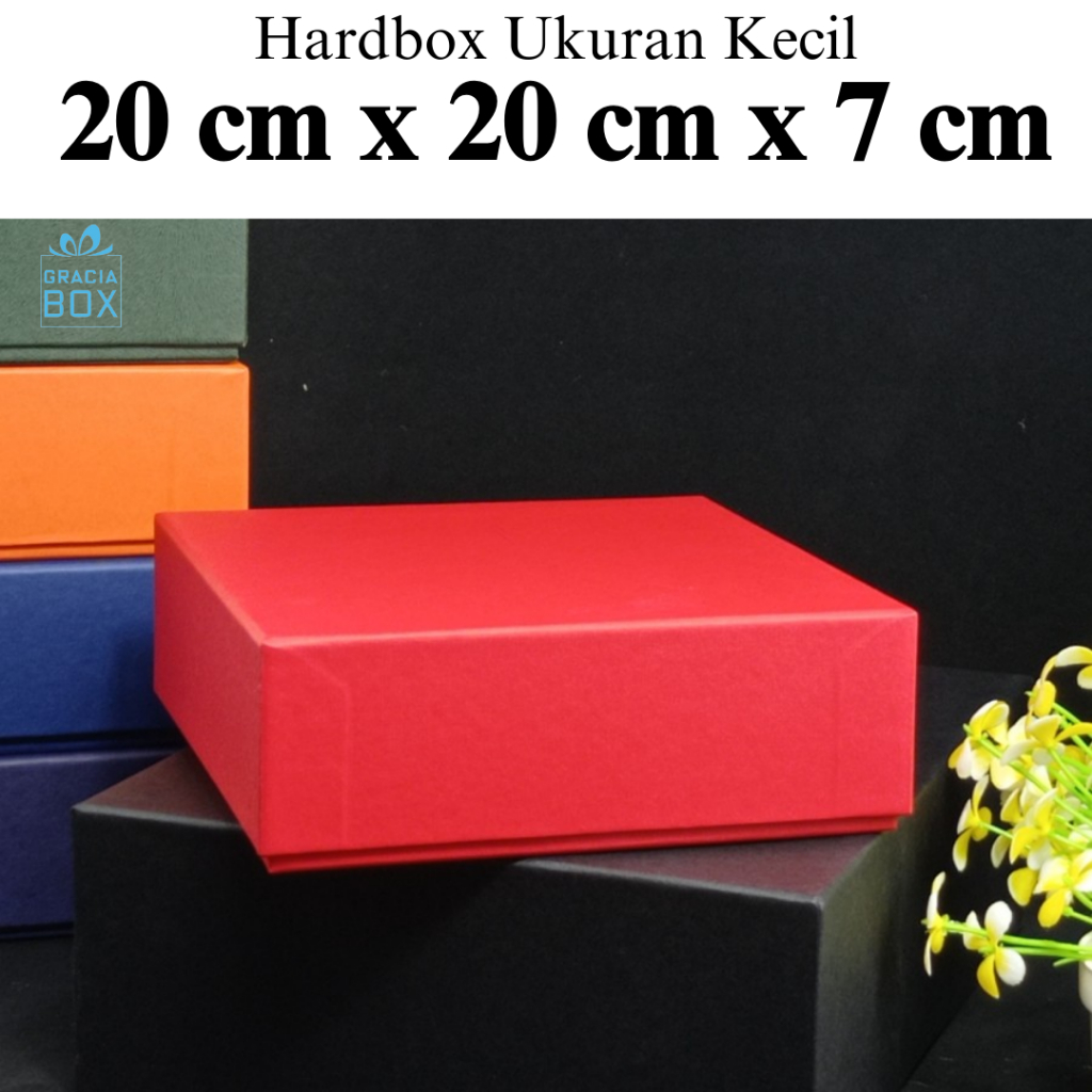 Jual BOX HAMPER - HARDBOX - KOTAK KADO - ukuran 20 cm x 20 cm x 7 cm ...
