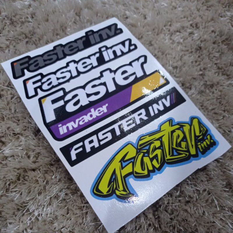 Jual Sticker Pack Racing Faster | Shopee Indonesia