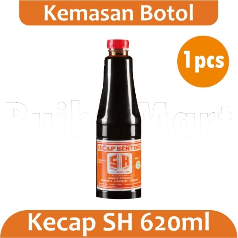 Jual Kecap Benteng SH Kemasan Botol 620ml | Shopee Indonesia