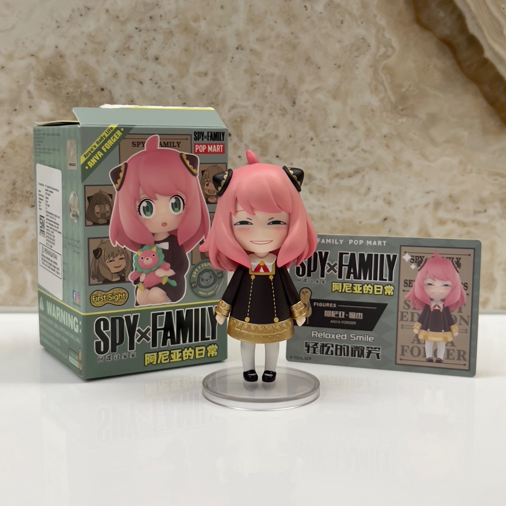 Jual POP MART SPY × FAMILY Anya's Anya Aniya's Aniya Daily Life Relaxed ...