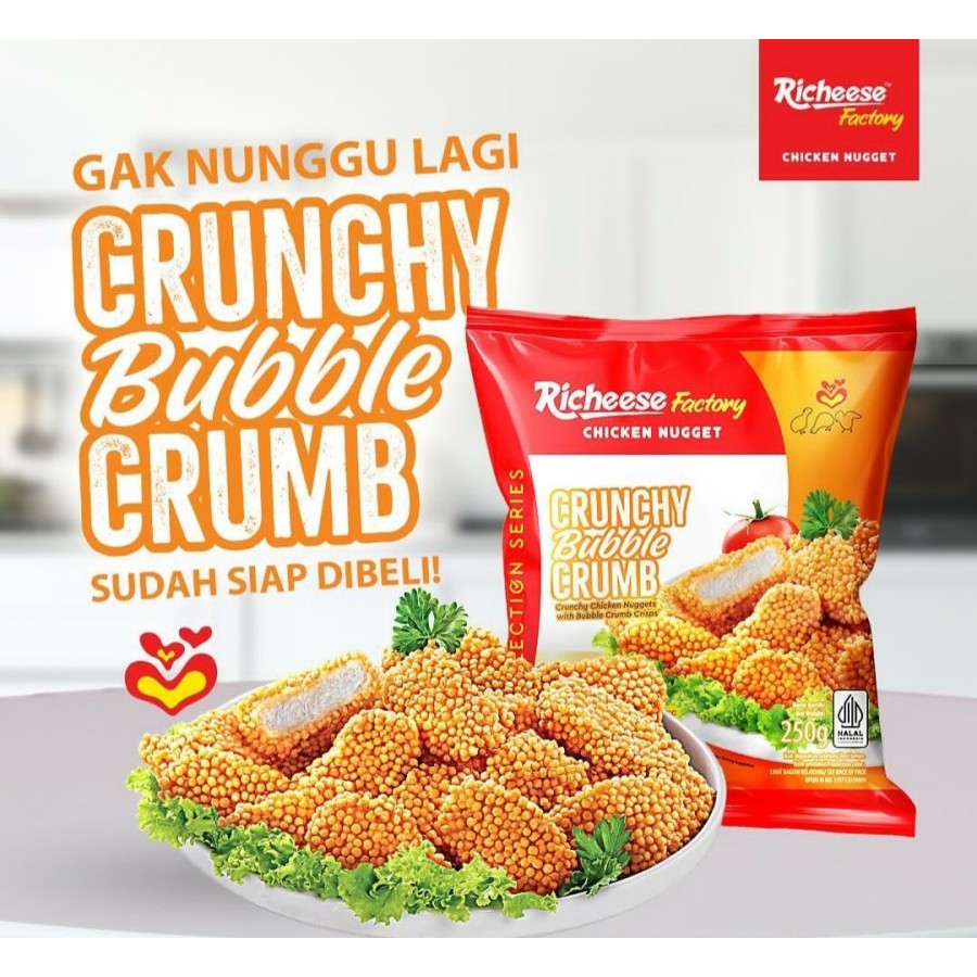 Jual Richeese Nugget Crunchy Crumb 500 gr | Shopee Indonesia