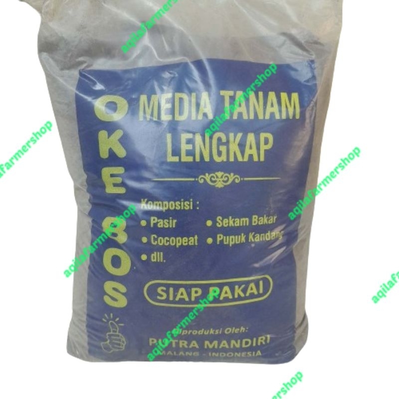 Jual Media Tanam Lengkap Oke Bos Kemasan 2,5 kg | Shopee Indonesia