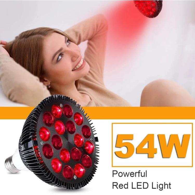 Jual Lampu Infrared Light Therapy 660nm 850nm 54W EU with Holder ...