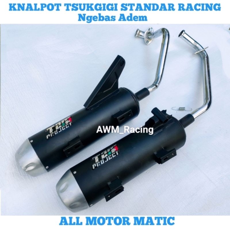 Jual Knalpot Standar Racing copy CMS Ngebas Adem Beat karbu deluxe ...