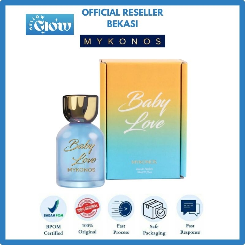 Jual [FREE TESTER] MYKONOS BABY LOVE EDP 50 ML | Shopee Indonesia
