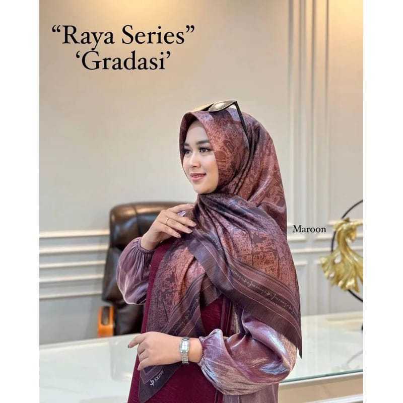 Jual Af - FLASH SALE Hijab Dewasa Journey Raya Gradasi Series Terbaru Terlaris & Termurah ( Free ...