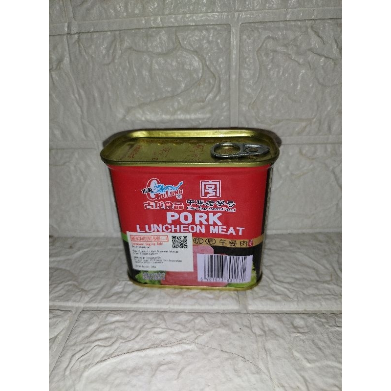 Jual Ham babi Gulong kotak/ daging cincang olahan Gulong | Shopee Indonesia