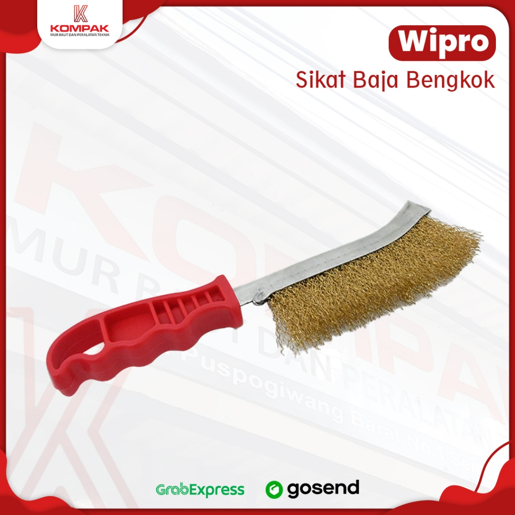Jual WIPRO SIKAT LAS / Sikat Baja Ganggang Plastik Wipro SBB-99903 ...