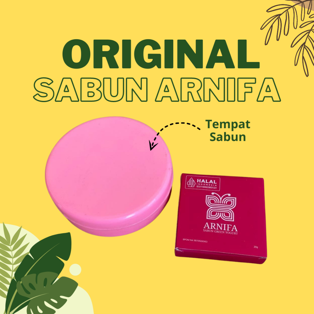Jual Nyrtea Arnifa Green Yogurt Soap - Sabun Wajah Alami dengan ...