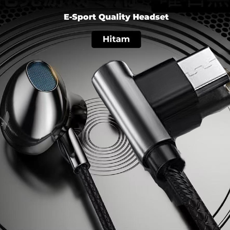 Jual Headset Gaming Musik In Ear HIFI 3.5 mm Type-c Kualitas Tinggi ...