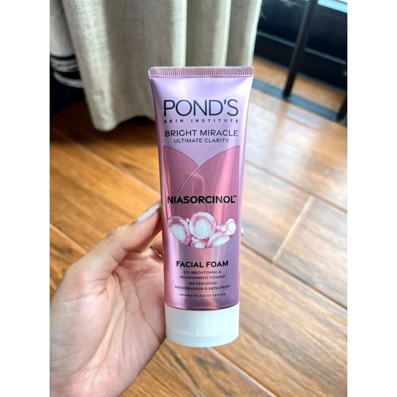 Jual Pond's 100gr Facial Foam Bright Miracle | Shopee Indonesia
