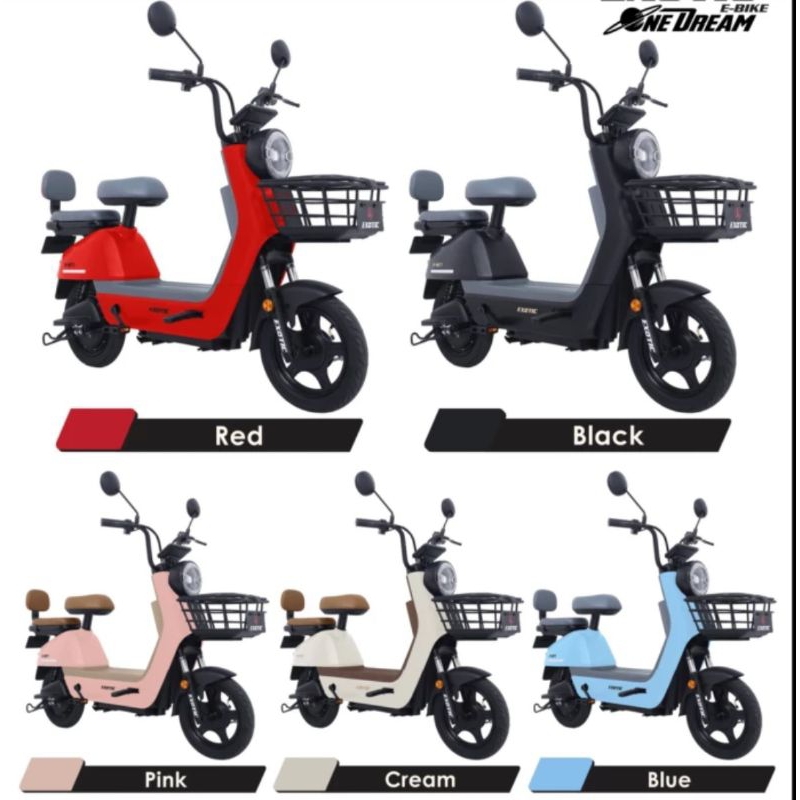 Jual Sepeda Listrik Exotic EV927 500 watt 48 volt 12 AH EV 927 | Shopee ...