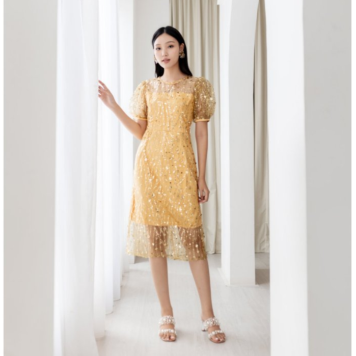 Jual Miss Nomi Sulli Vol 2 Dres Pesta Bodycon Mewah Tile Gaun Brukat ...