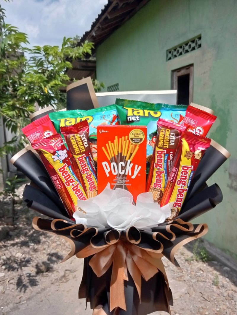 Jual BUCKET POCKY BENGBENG / BUKET POCKY / BUCKET SNACK COKLAT POCKY ...
