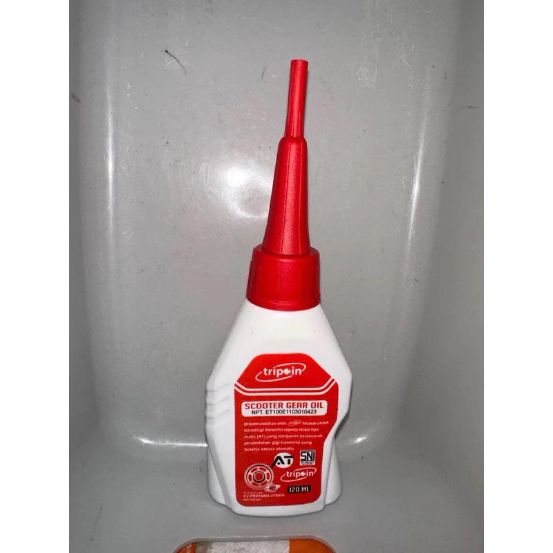 Jual Gear matic oli gerdang transmission gear oil tripoin (1 pcs) murah ...