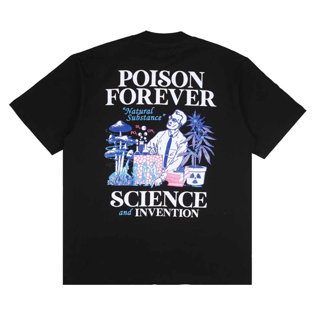 Jual POISON FOREVER - Science Tshirt Graphic Black - Heavyweight 220GSM ...