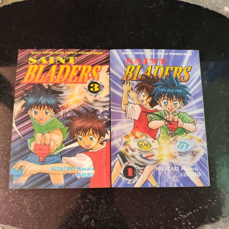 Jual Buku / Komik Saint Bladers Vol 1,3, Miyazaki Masaru, Interu, Elex Media Komputindo | Shopee ...