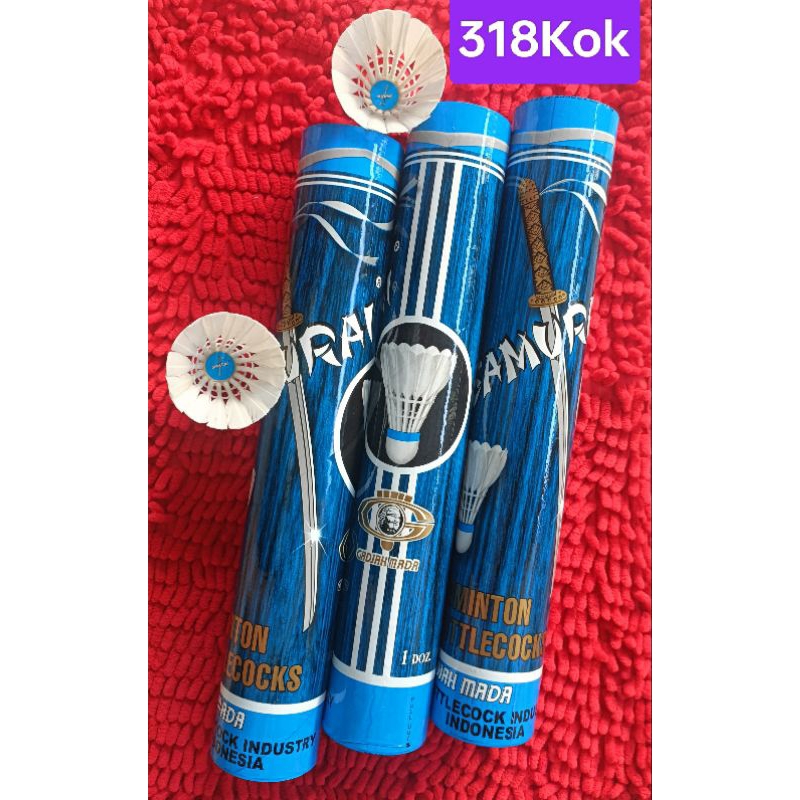 Jual Shuttlecock Badminton Kok Bulutangkis Samurai Biru | Shopee Indonesia