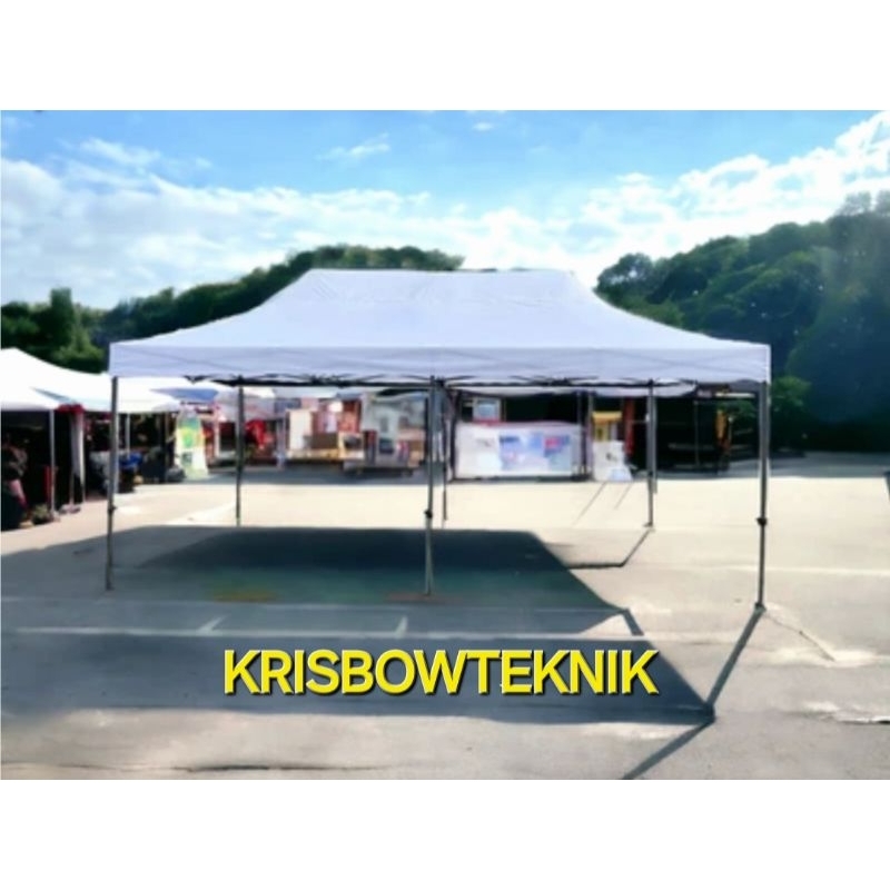 Jual tenda lipat 3x6 m gazebo tent soleil by krisbow tenda bazar jumbo ...