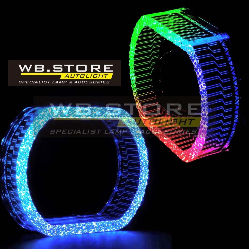 Jual SHROUD 5D GLORY BMW WRGB MATRIX SHROUD BMW RGB 2.5 inch | Shopee ...