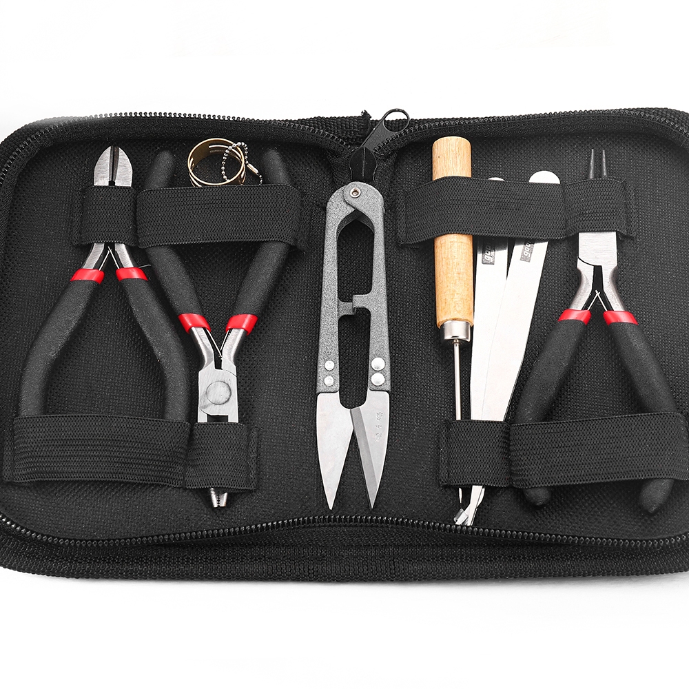 Jual 1 Set Alat Perhiasan dengan Lapisan dan Kit Manik-manik Gunting ...