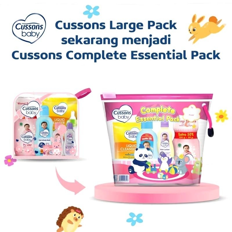 Jual Cussons Essential Pack - Baby Gift Set - 5 Items | Shopee Indonesia