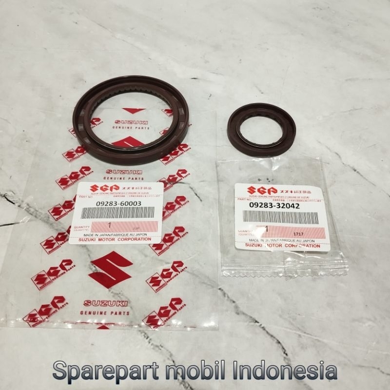 Jual Seal Crankshaft Sil Kruk As Belakang Dan Depan Carry St100 Jimmy Katana Original 2 Pc ...