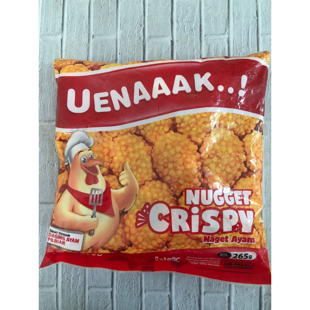 Jual Belfoods Uenak Nugget Naget Crispy 265gr (NON COD DILUAR KOTA ...