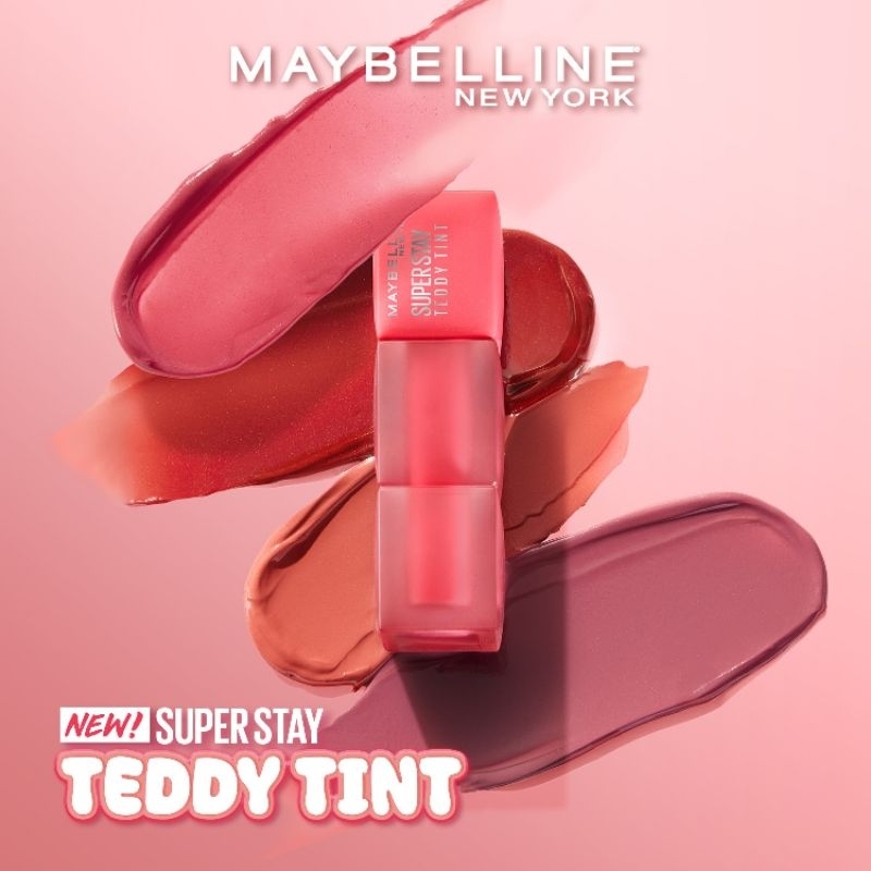 Jual MAYBELLINE TEDDY TINT 5ml | Shopee Indonesia