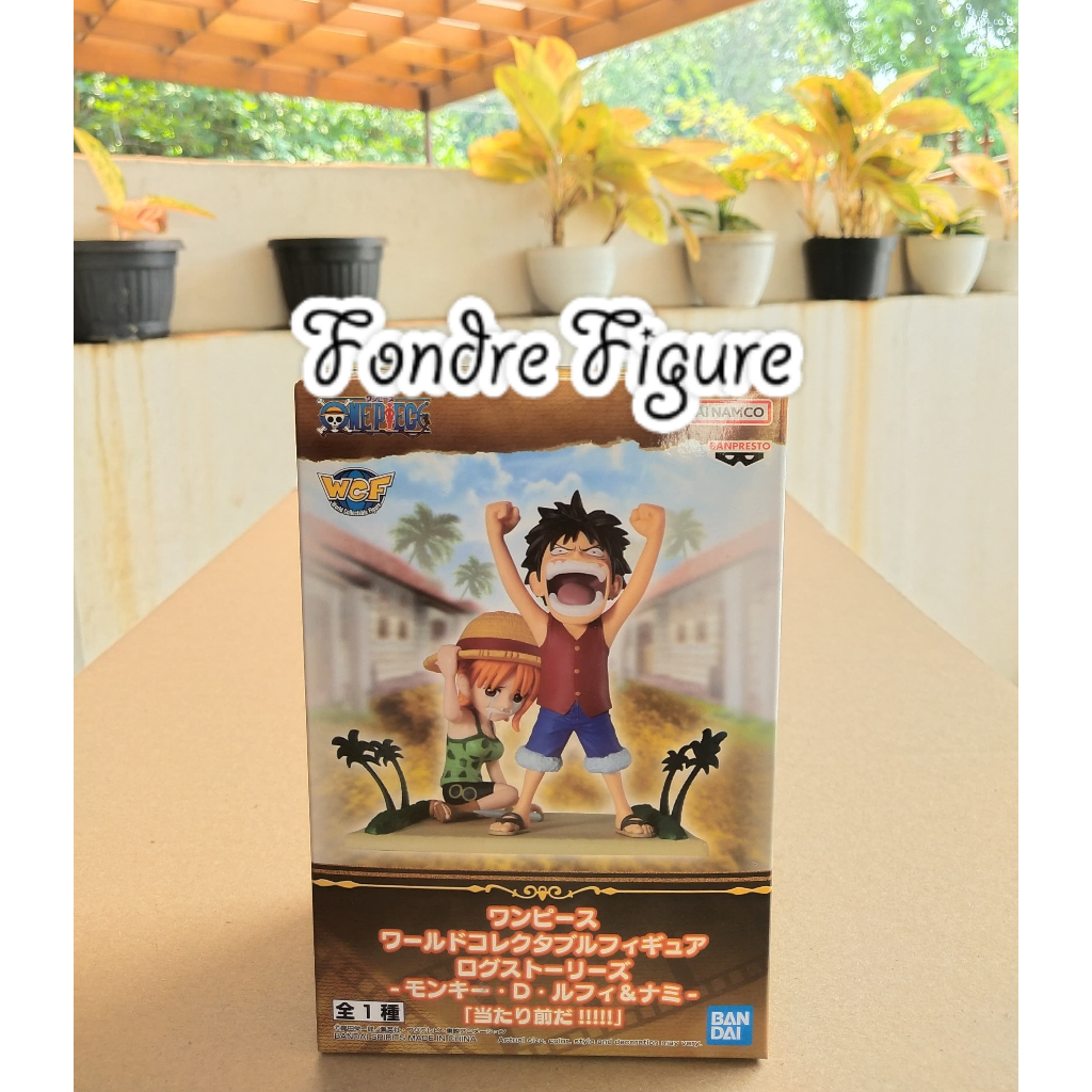 Jual ORIGINAL ONE PIECE WCF LOG STORIES LUFFY AND NAMI ARLONG PARK ...
