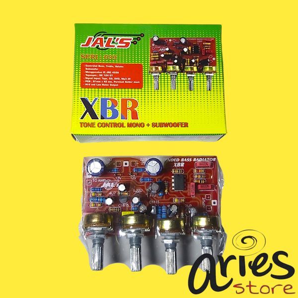 Jual KIT XBR TONE CONTROL MONO + SUBWOOFER SERI 039 JAL | Shopee Indonesia