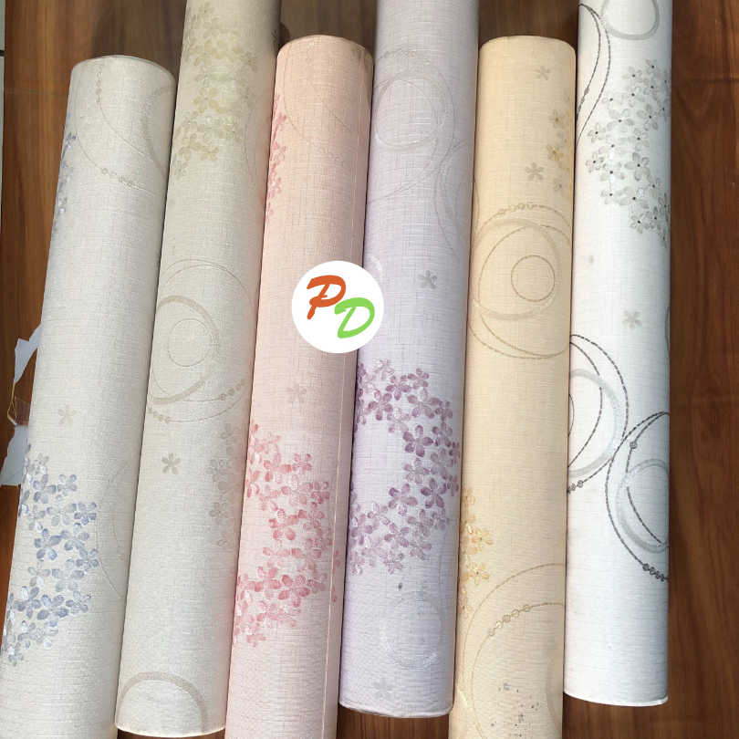 Jual Wallpaper Dinding Premium Motif Bunga Kecil Bulat Gradasi | Shopee ...