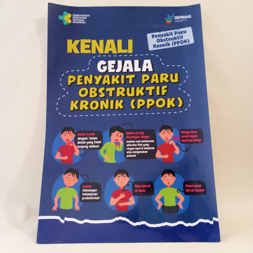 Jual Poster Kenali Gejala Penyakit Paru Obstruktif Kronik (PPOK ...
