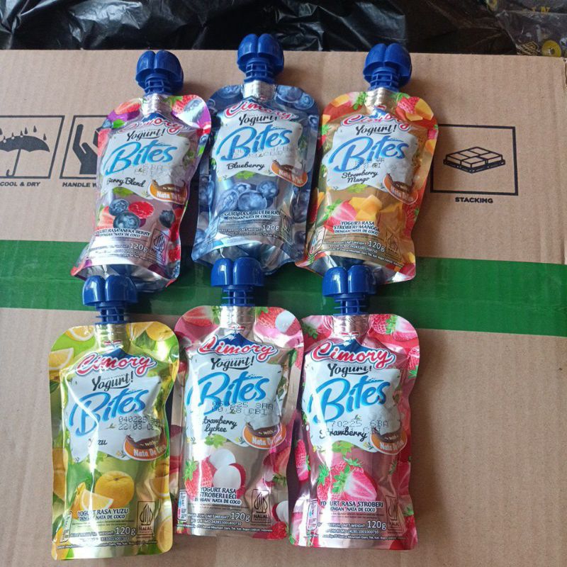Jual Promo Cimory Yogurt Bites 120gr 1 karton isi 24pcs bisa mix ...