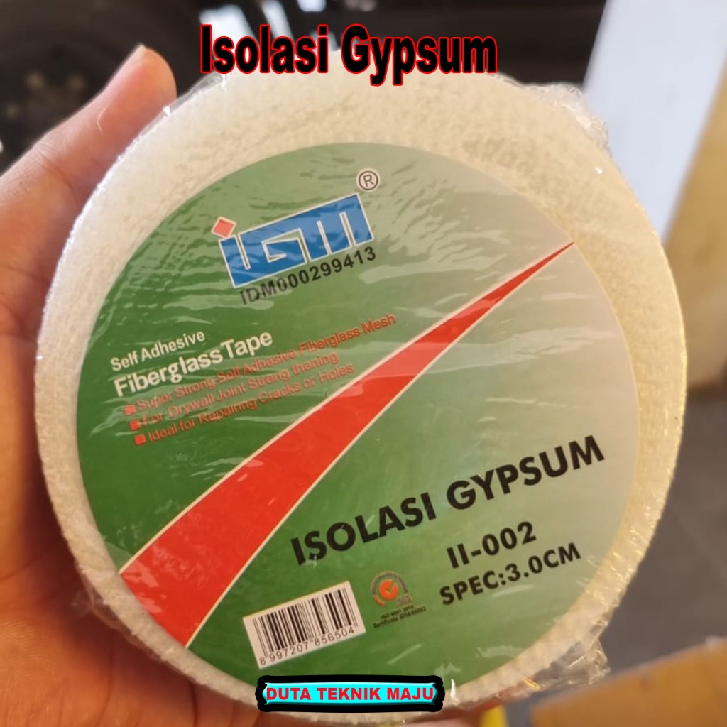Jual Isolasi Gypsum 3cm 1 inci / Lakban Gypsum 3 cm / Kasa Gypsum 1 ...
