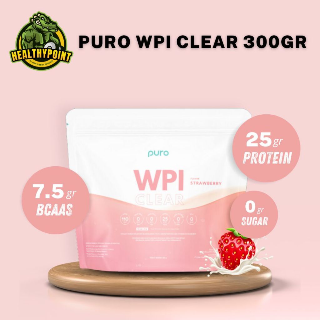 Jual Puro Wpi Whey Protein Isolate 300 Gram | Shopee Indonesia