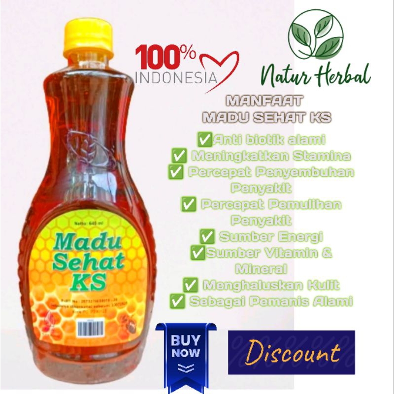 Jual Madu Sehat KS Netto 640 ml | Shopee Indonesia